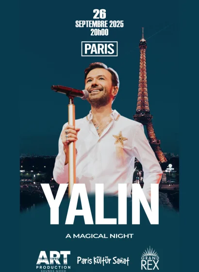 Yalin en concert - Vendredi 26 septembre 2025 à 20h00 - Achat et ...